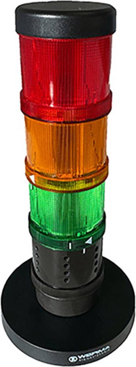 Werma Signaltechnik SignalSet CO₂-signaalzuil 649.000.10 Rood, Geel ...