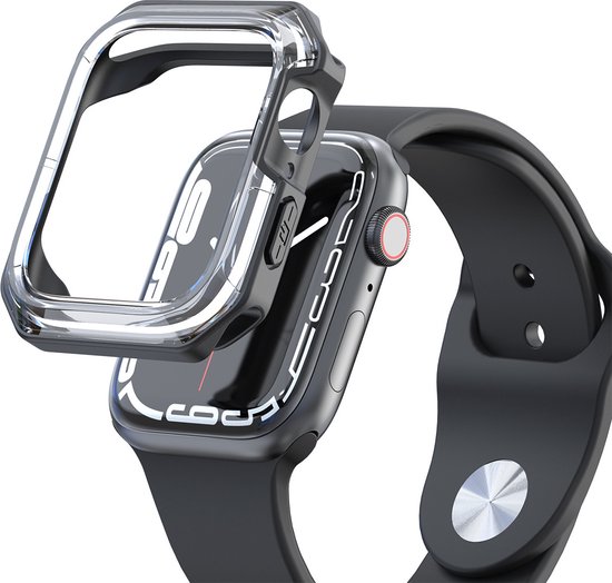 Devia Shockproof Case voor Apple Watch 44mm Zwart | bol.com