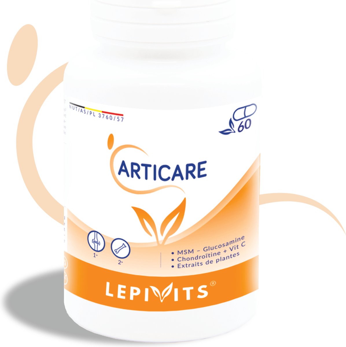 Articare | 60 plantaardige capsules | Made in Belgium | LEPIVITS | bol.com