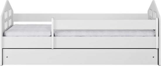 Bed Kacper wit zonder lade zonder matras 180/80 | bol.com