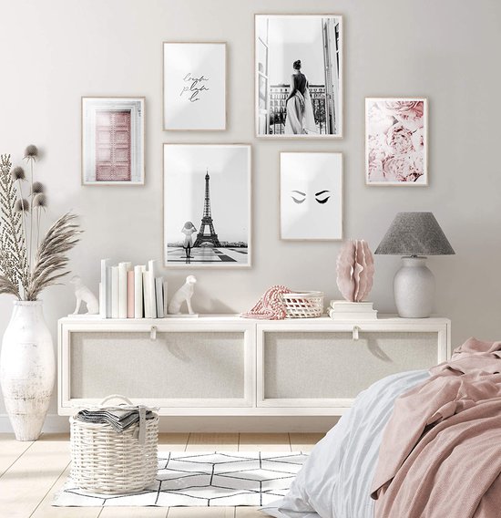 BLCKART Infinity Premium Rose Love Poster Set Stijlvolle Dubbelzijdige ...