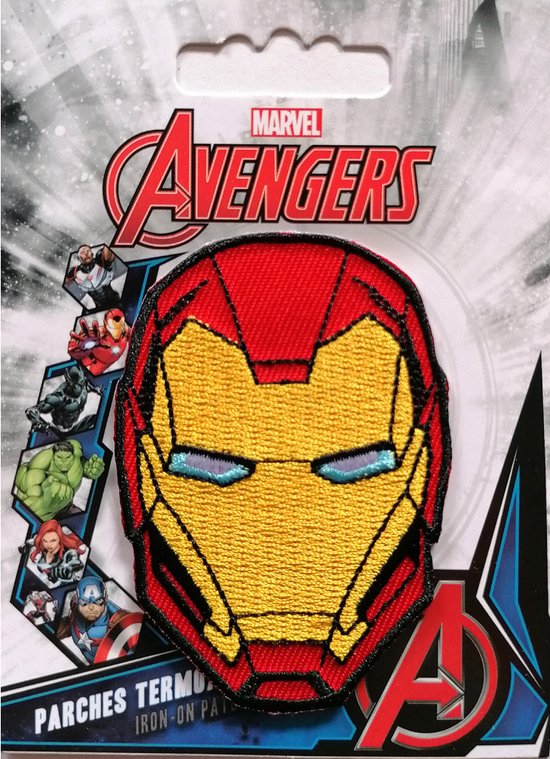 Marvel - Avengers Iron Man Hoofd - Patch | bol