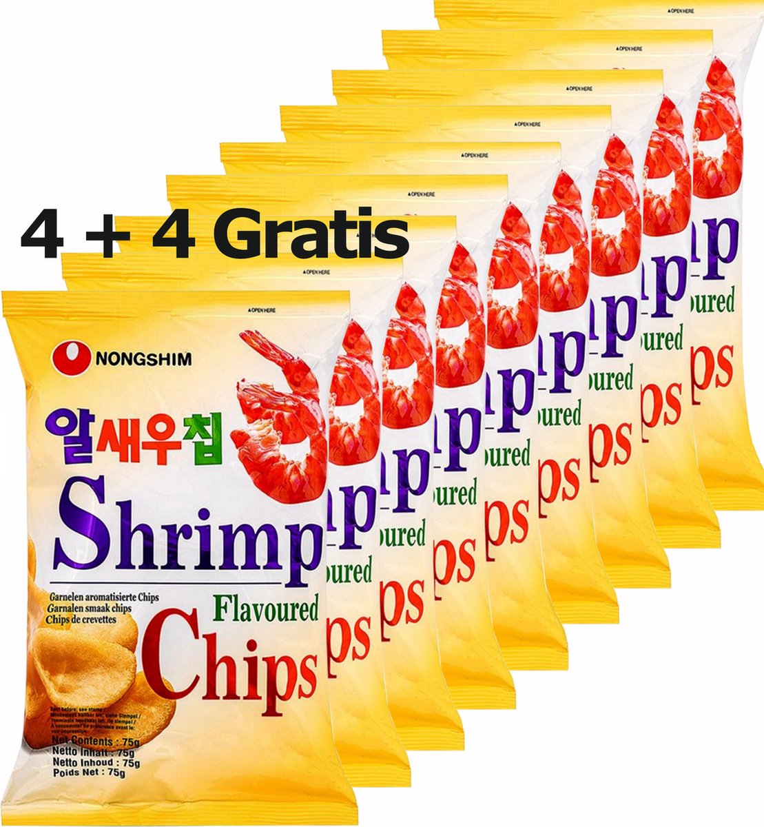 Orion Super Crispy Chips Sweet Corn Flavor 4 packs - Super krokante ...