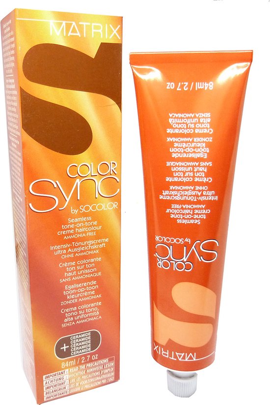 Matrix Color Sync by Socolor Crème tint haarkleuring zonder ammoniak ...