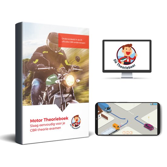 Theorieboek Rijbewijs A Motor 2023 - Motor Theorie Boek met 3250 ...