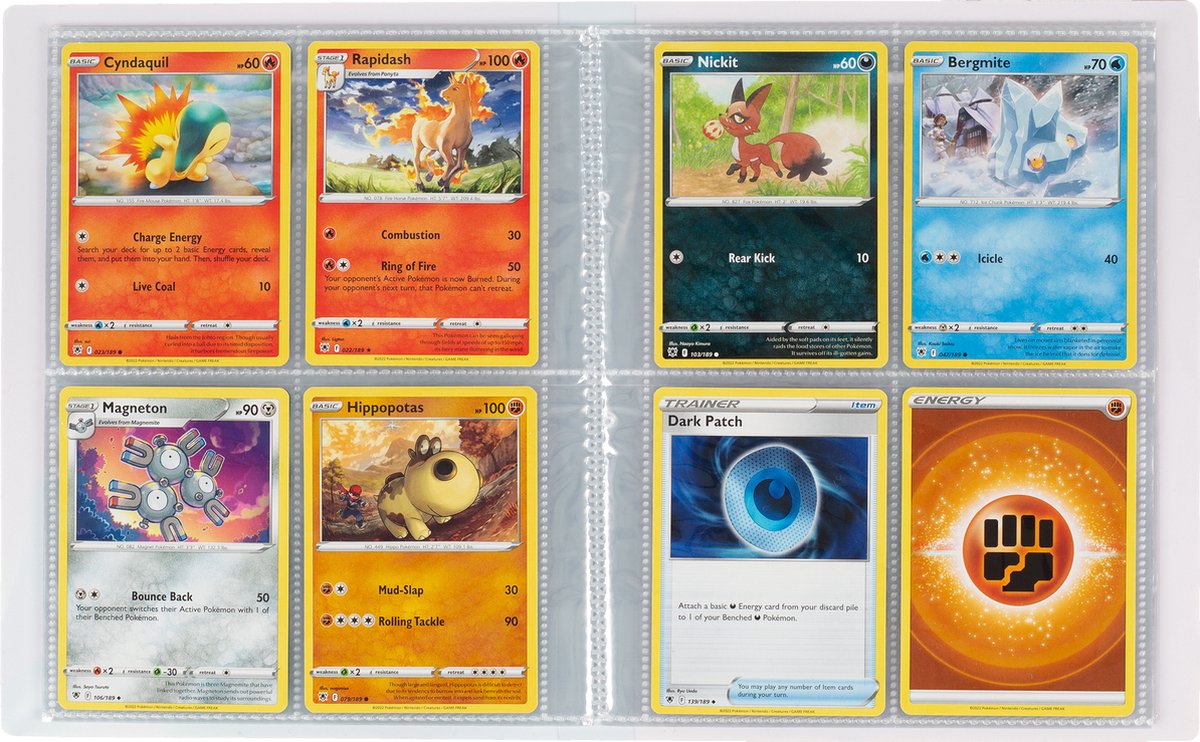 Pokemon Verzamelmap - Map - Pokeball - 240 kaarten - Map Pokemonkaarten ...