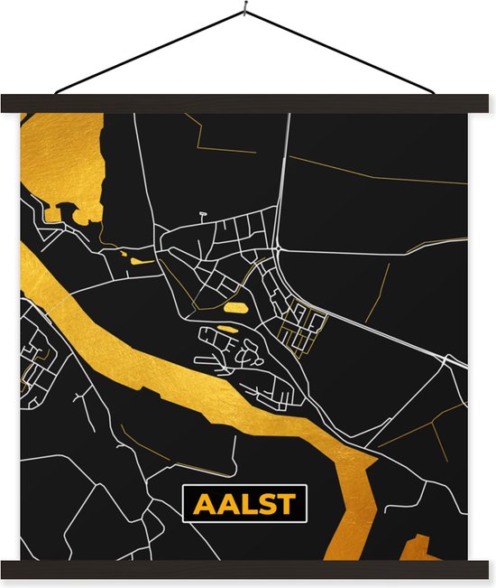 Porte-affiche avec affiche - Affiche scolaire - Carte - Or - Alost ...