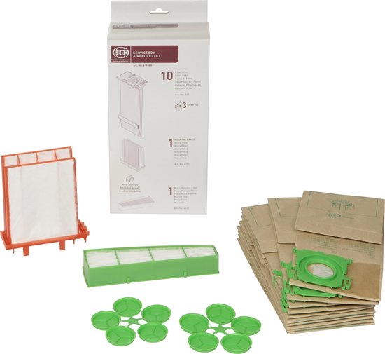 SEBO Servicebox E S-Klasse-Filtratie, 8 Ultra-Bag™ Filter- tüten 3 ...