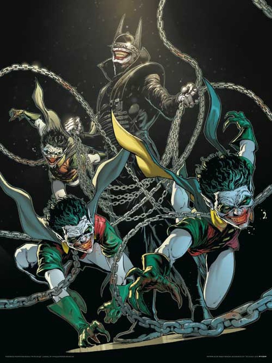 Batman The Batman Who Laughs Art Print 30x40cm | Poster | bol