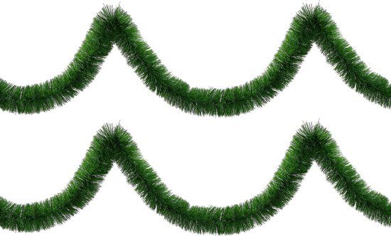 Springos Kerstslinger | Guirlande | Kerstversiering | 3 m | Donkergroen ...