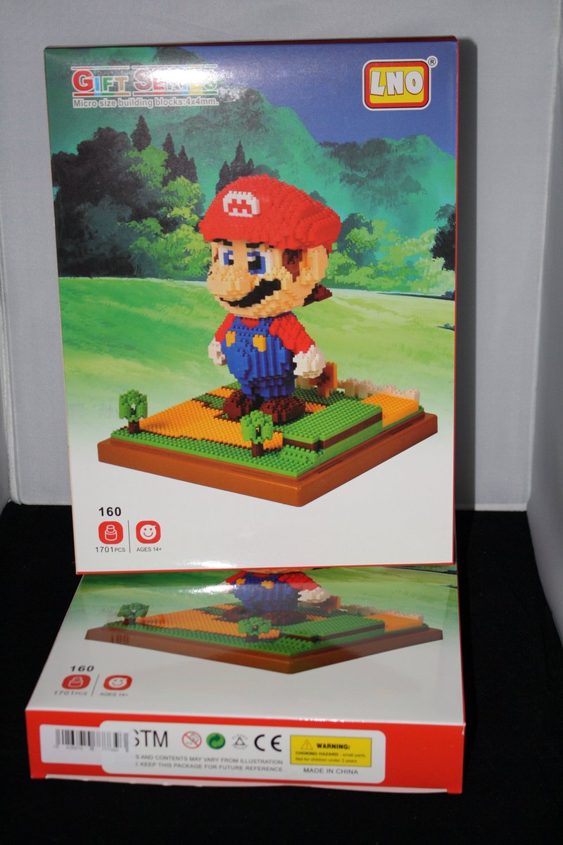 Nanoblock, Brickkies®, Super Mario, 1701 Bouwblokjes | bol.com