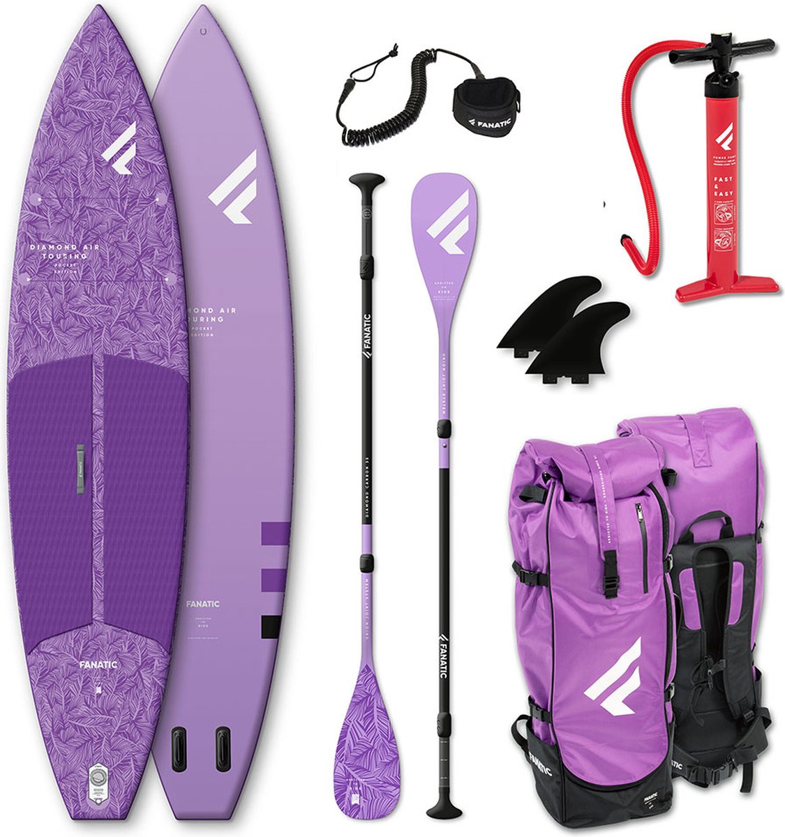 2023 Fanatic Diamond Air Touring Pocket 11'6" Opblaasbaar Sup | bol