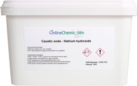 Natrium hydroxide / Caustic soda / Noah | bol.com
