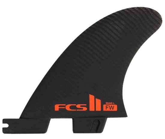 FCS II Tri-Quad Fins - Medium Black | bol.com