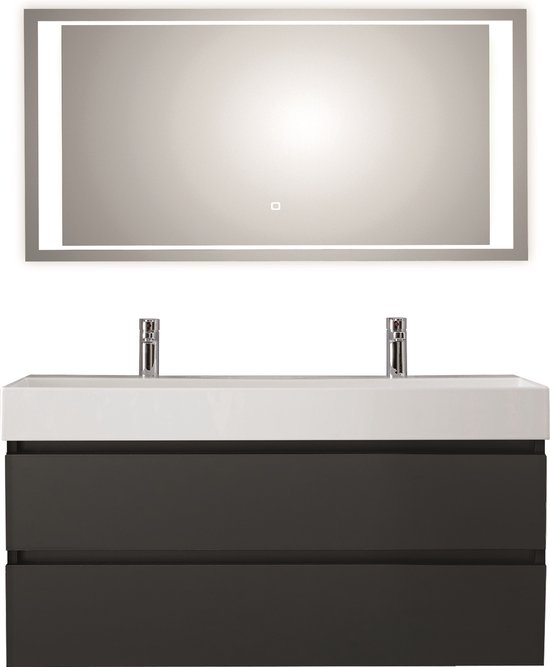 Badkamermeubel Pelipal Bali 120 cm wastafelonderkast 46 cm diep met ...