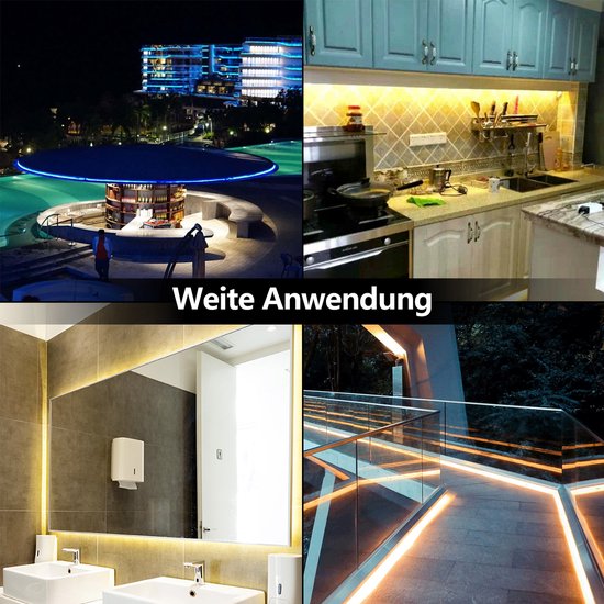 10M LED strip licht band verlichting LED strip licht keten RGB LED ...