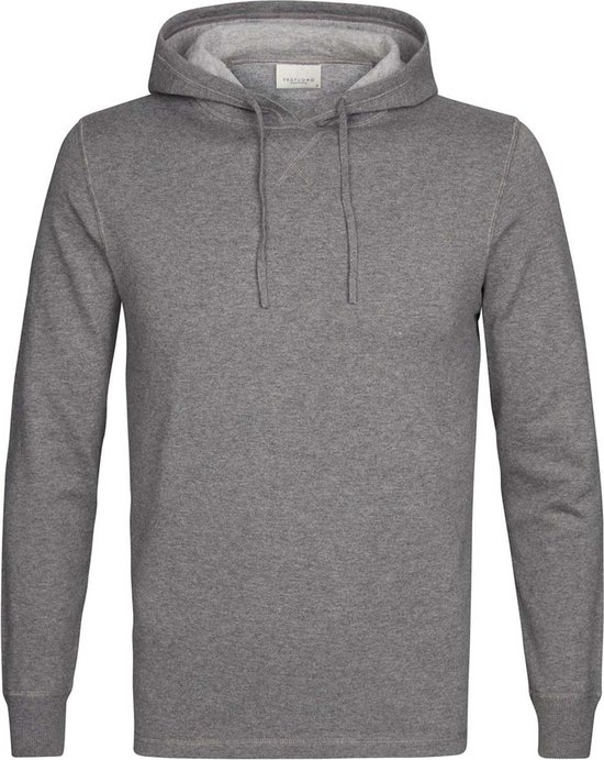 Profuomo Hoodie Grijs - Maat XL - Heren - Hoodies | bol