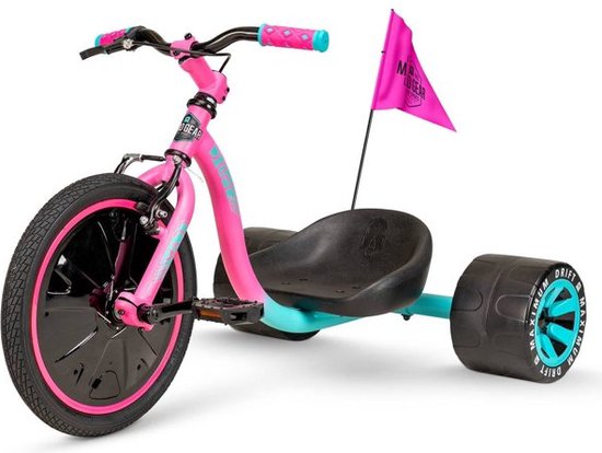 MGP Trike Drift Bike in Roze en Teal | bol