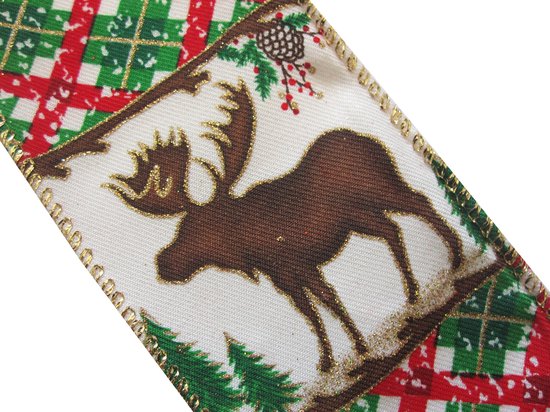 Kerst Lint met IJzerdraad | Jute Burlap Linnen Look Lint | Luxe ...
