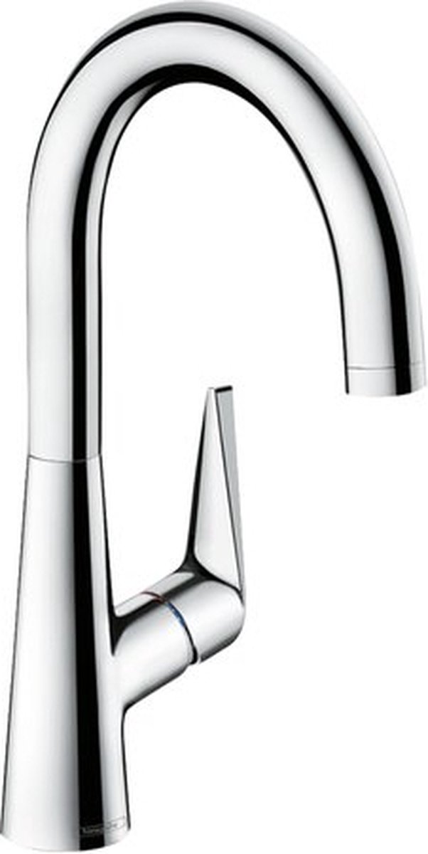 Hansgrohe Talis S keukenkraan 220 met hoge draaibare uitloop instelbaar ...