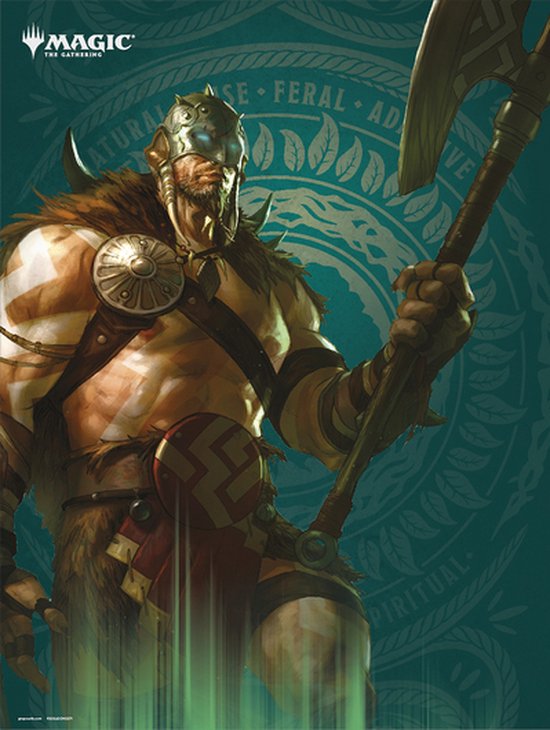 MAGIC THE GATHERING GARRUK - Art Print 30x40 cm | bol