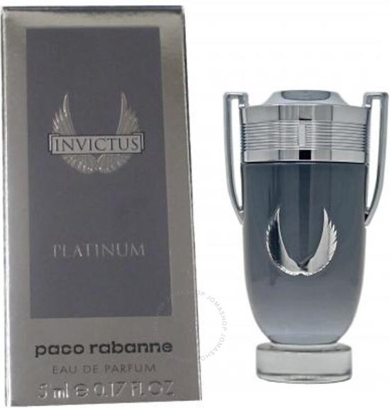 Paco Rabanne Invictus Platinum Men Eau de Parfum Mini Splash 5 ml | bol.com