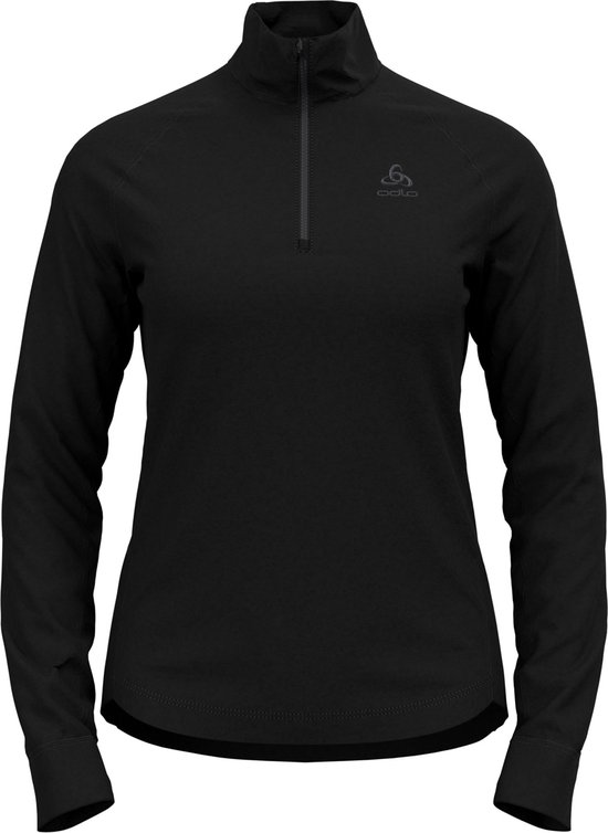 Odlo Midlayer 1/2 Zip Berra ZWART - Maat XL | bol.com