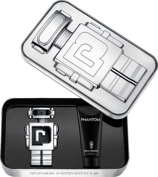 Paco Rabanne Phantom Eau De Toilette 100ML + Gel douche 100 ml Set For ...