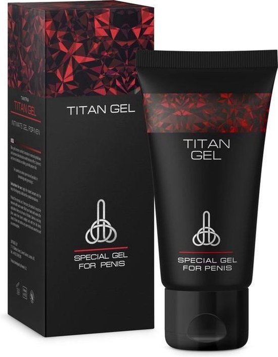 TITAN Gel - Stimulerende Glijmiddel voor de Man - Keiharde Erecties ...