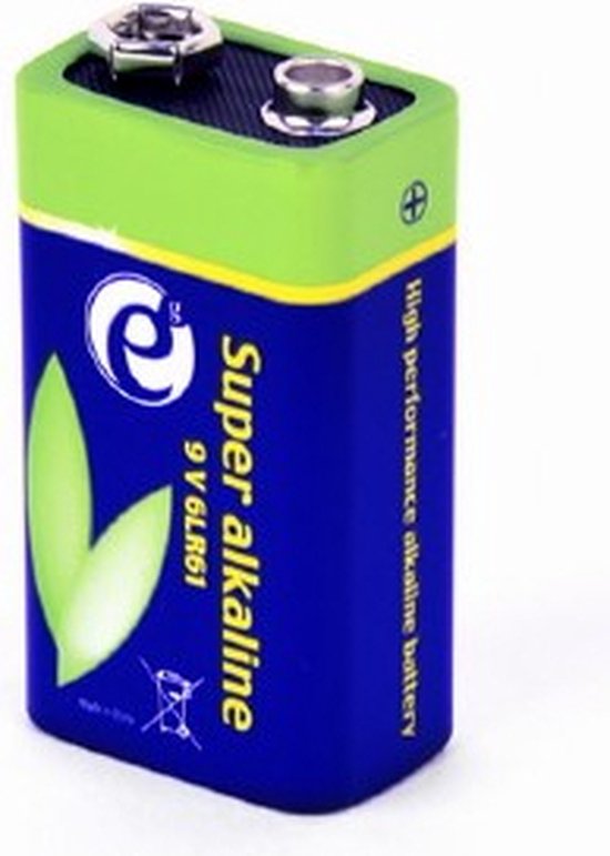 Alkaline 9V batterij | bol