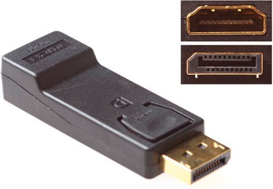 ACT Verloop adapter DisplayPort male - HDMI-A female AB3985 | bol