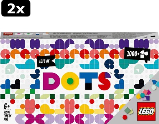 2x LEGO DOTS Enorm veel DOTS - 41935 | bol.com