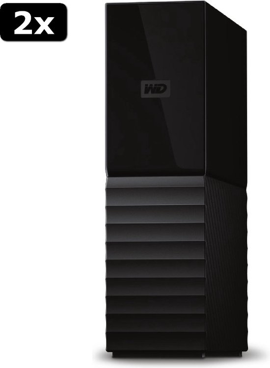 2x Western Digital My Book - Externe harde schijf - 6 TB | bol.com