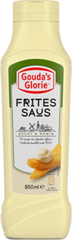 Gouda's Glorie - Fritessaus 25% - 850 ml | bol