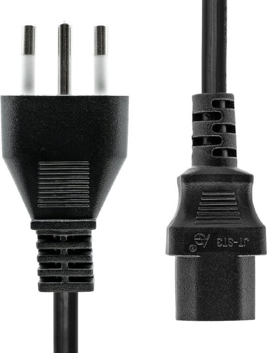 ProXtend PC-LC13-005 electriciteitssnoer Zwart 5 m Netstekker type L ...