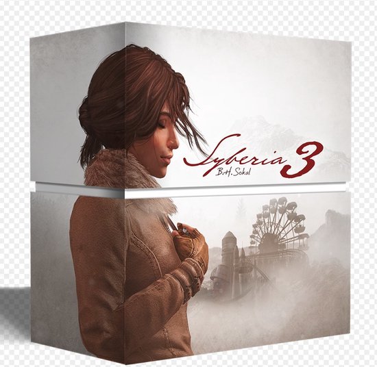 Syberia 3 + figurine + comic book + art book + poster + 2 Litho's PC ...