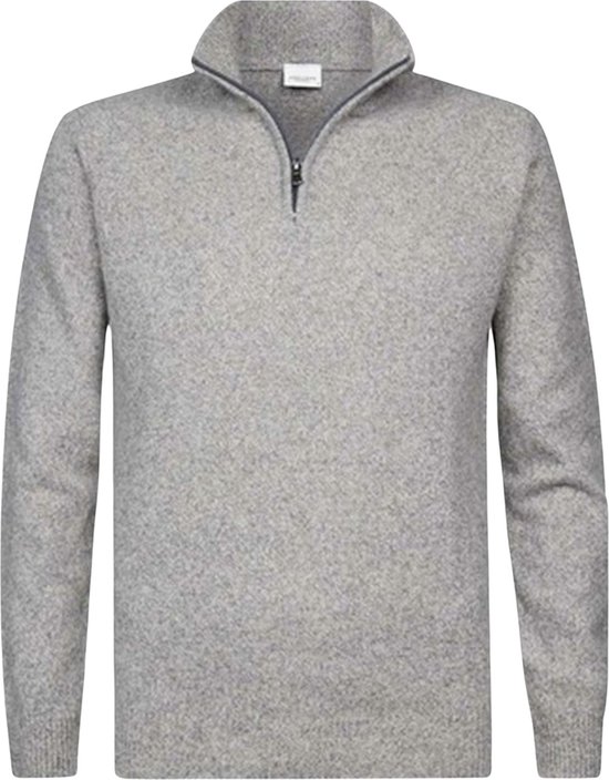 Profuomo Heren Profuomo Pullover Grijs maat S | bol