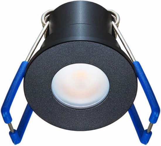 Ledisons LED Inbouwspots met Afstandsbediening - Varese Zwart Set met 4 ...