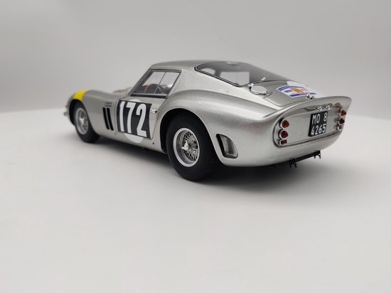 GT Spirit Ferrari 250 GTO #172 Zilver 1:18 | bol