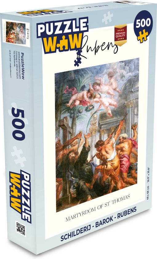 Puzzel Schilderij - Barok - Rubens - Legpuzzel - Puzzel 500 stukjes | bol