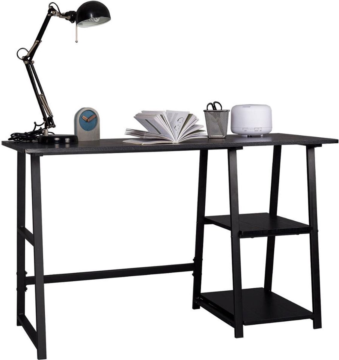 Thuis Computer Bureau - Kantoor Werkstation - 2 Planken - Voor Ruime ...