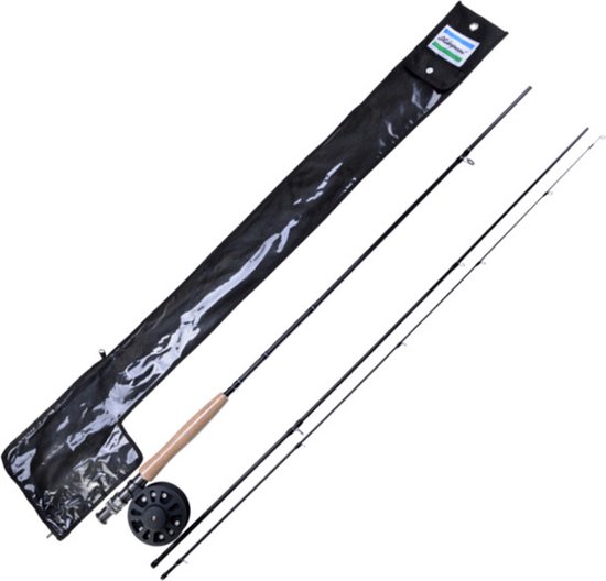 Shakespeare OMNI 9FT #6 3PC Fly Combo | Vliegvis set | bol