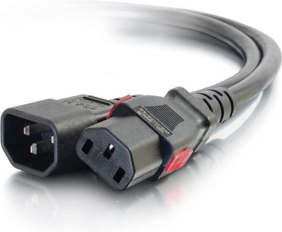 C2G 4.5m, C14/C13 electriciteitssnoer Zwart 4,5 m C14 stekker C13 ...