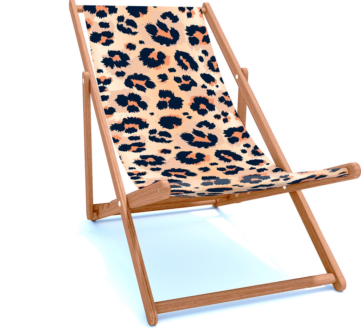 Holtaz Strandstoel Hout Inklapbaar Comfortabele Zonnebed Ligbed met ...