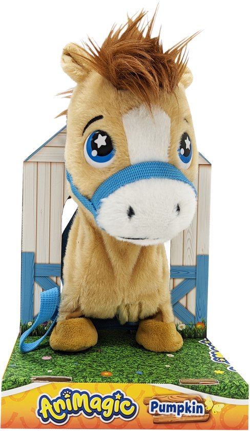 Animagic Shetland Pony - Interactieve knuffel | bol