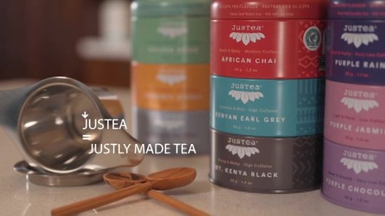 Justea - Turmeric Ginger Kruidenthee – Gemberthee– Kurkuma & Gember ...