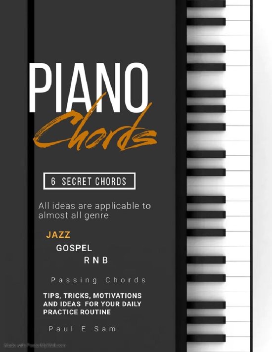 PIANO CHORDS : secret powerful chords (ebook), Paul E Sam ...