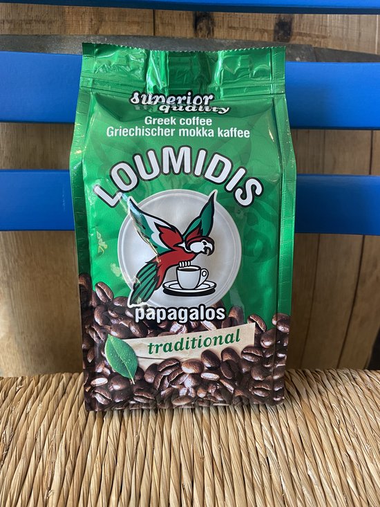 Loumidis Papagalos - Traditional Greek Coffee - 96g | bol.com