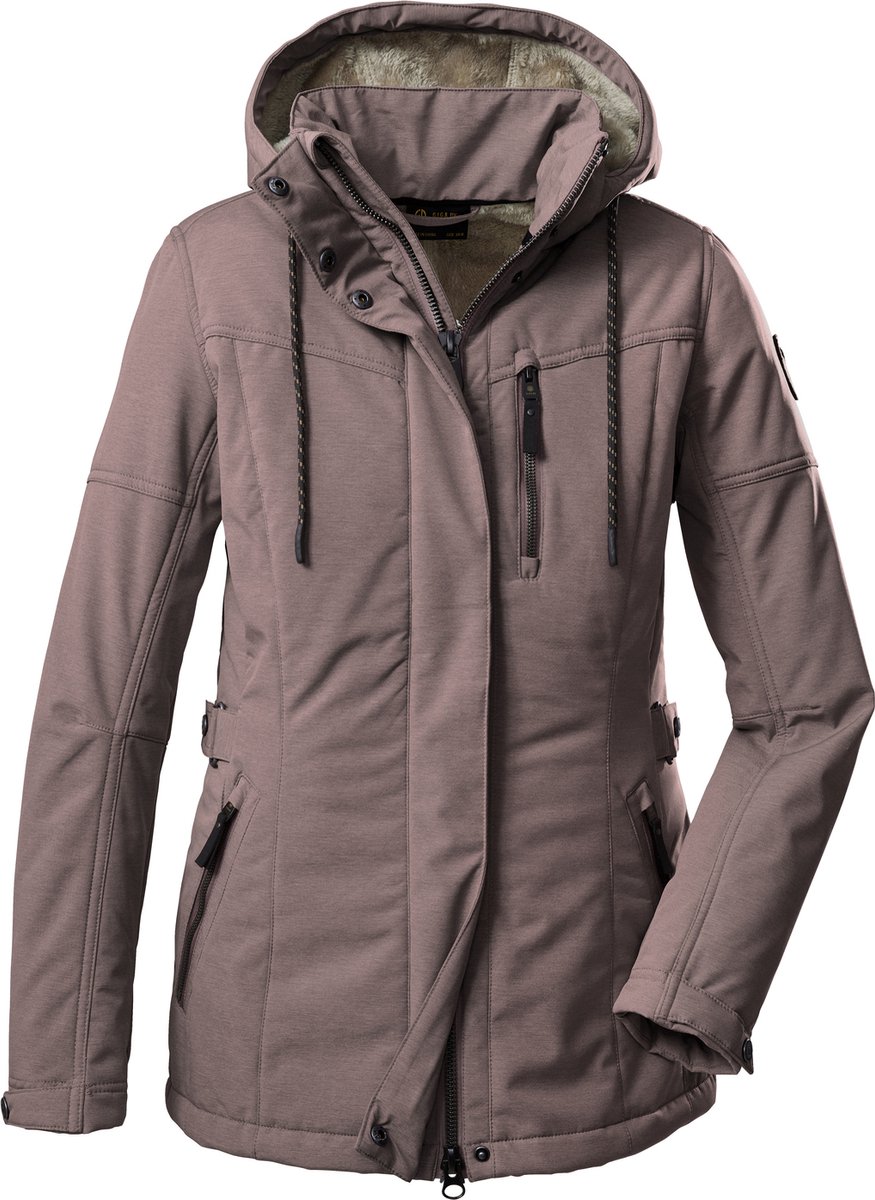 Giga by Killtec dames winter softshell jas - softshell jas winter - oud ...