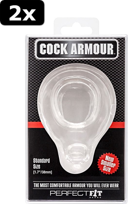 2x Cock Armour Regular - Transparent | bol.com